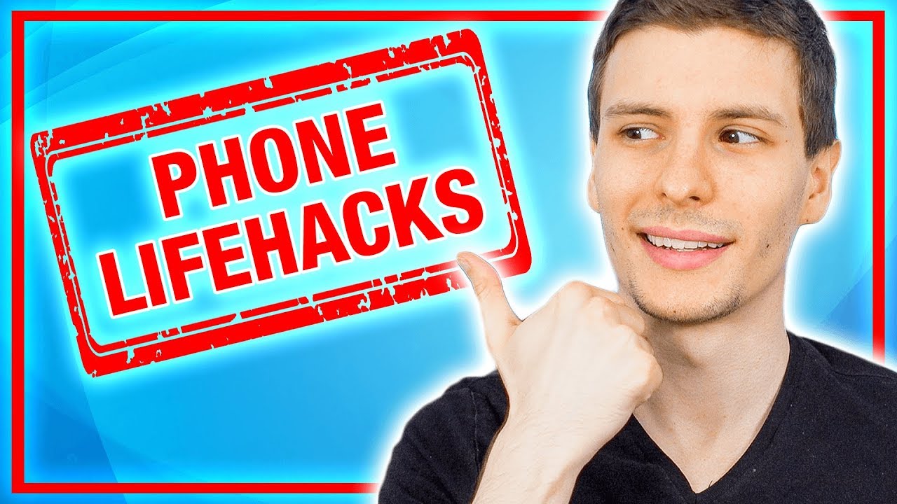 Top 8 Phone Lifehacks & Tricks ( iOS & Android ) - YouTube