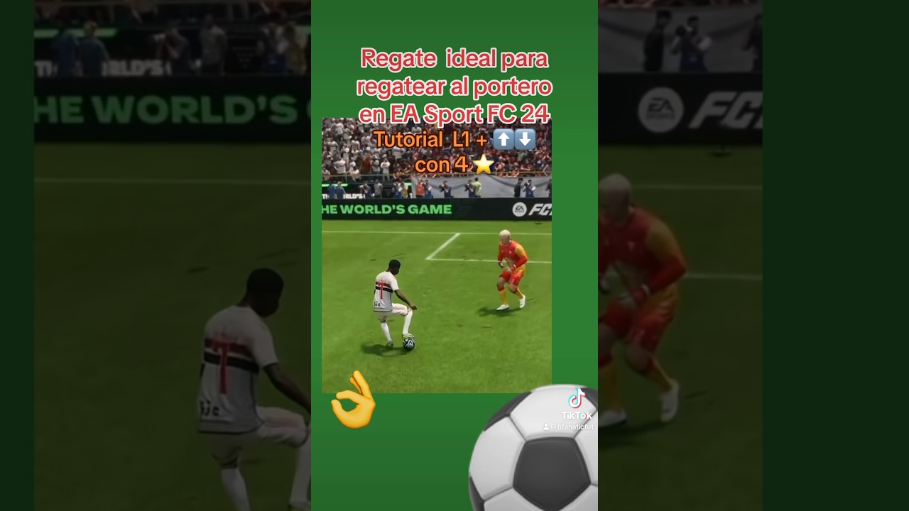 Regate Ideal Para Regatear Al Portero En Ea Sport Fc 24 Tutorial