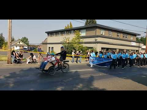 2022 Puyallup Rodeo Parade Rogers High School Band 9/9/22 - YouTube