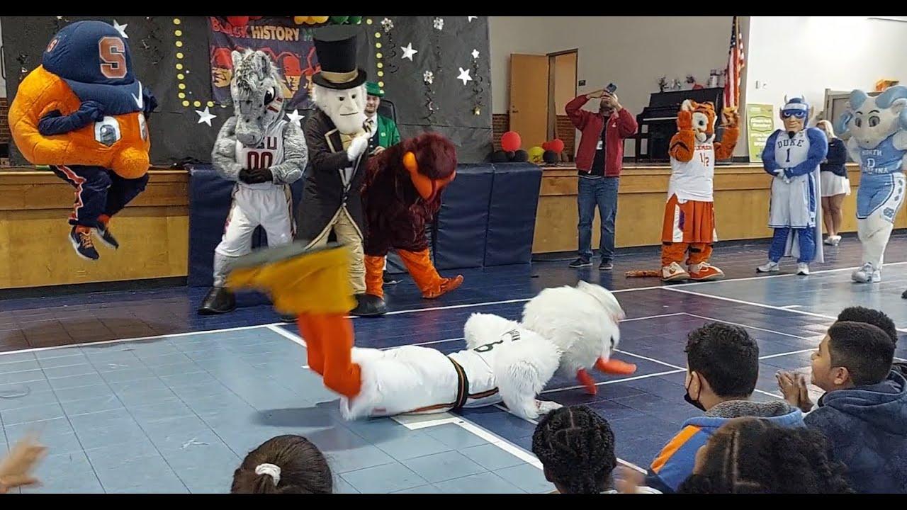 Fun in GCS Schools For ACC Tournament - YouTube