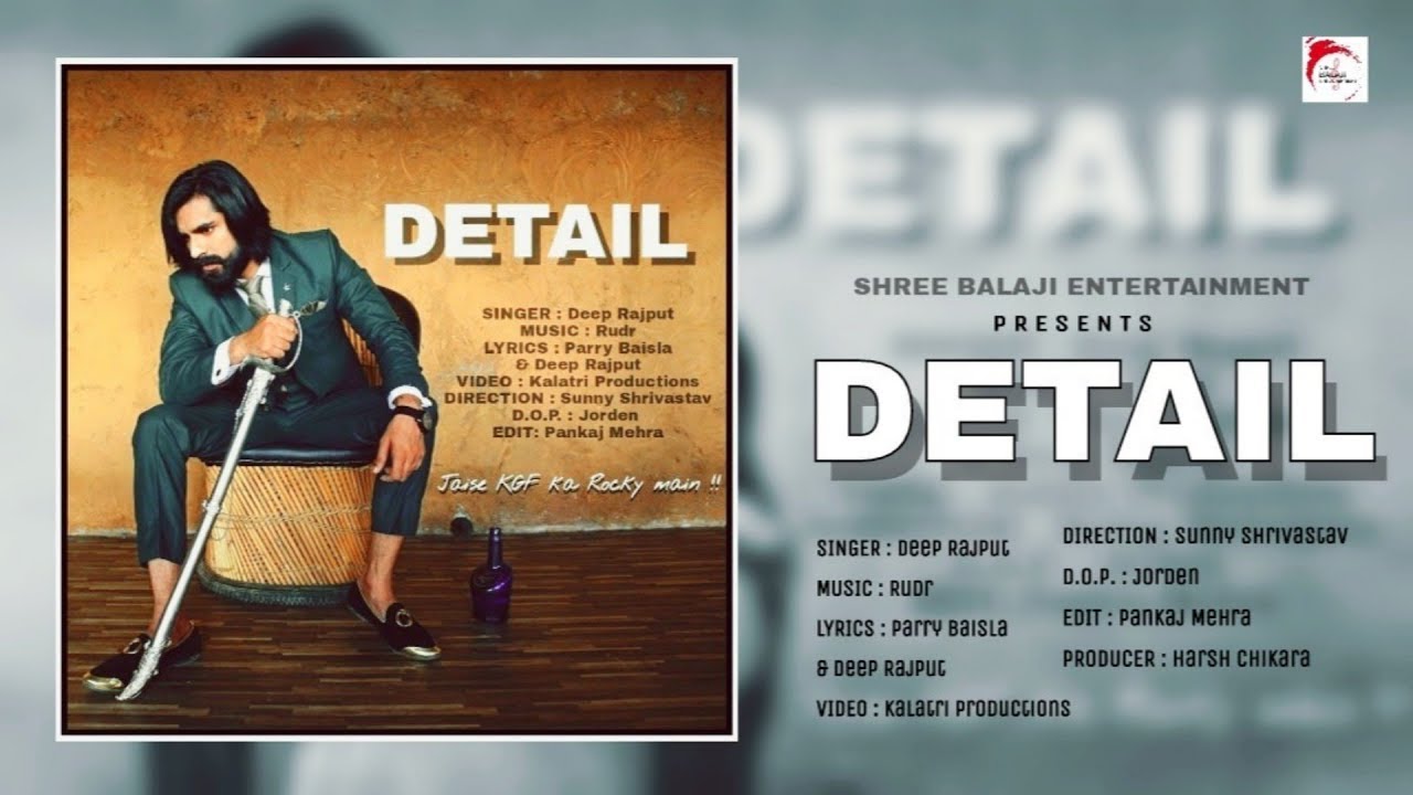 Official Video Detail I New Hindi Songs 2019 I Deep Rajput Songs - YouTube