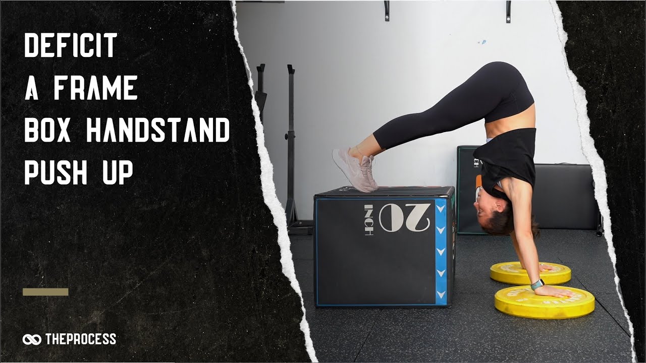 Deficit A Frame Box Handstand Push Up - YouTube