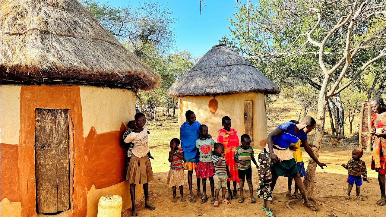 Most beautiful traditional village life in the wilderness - YouTube