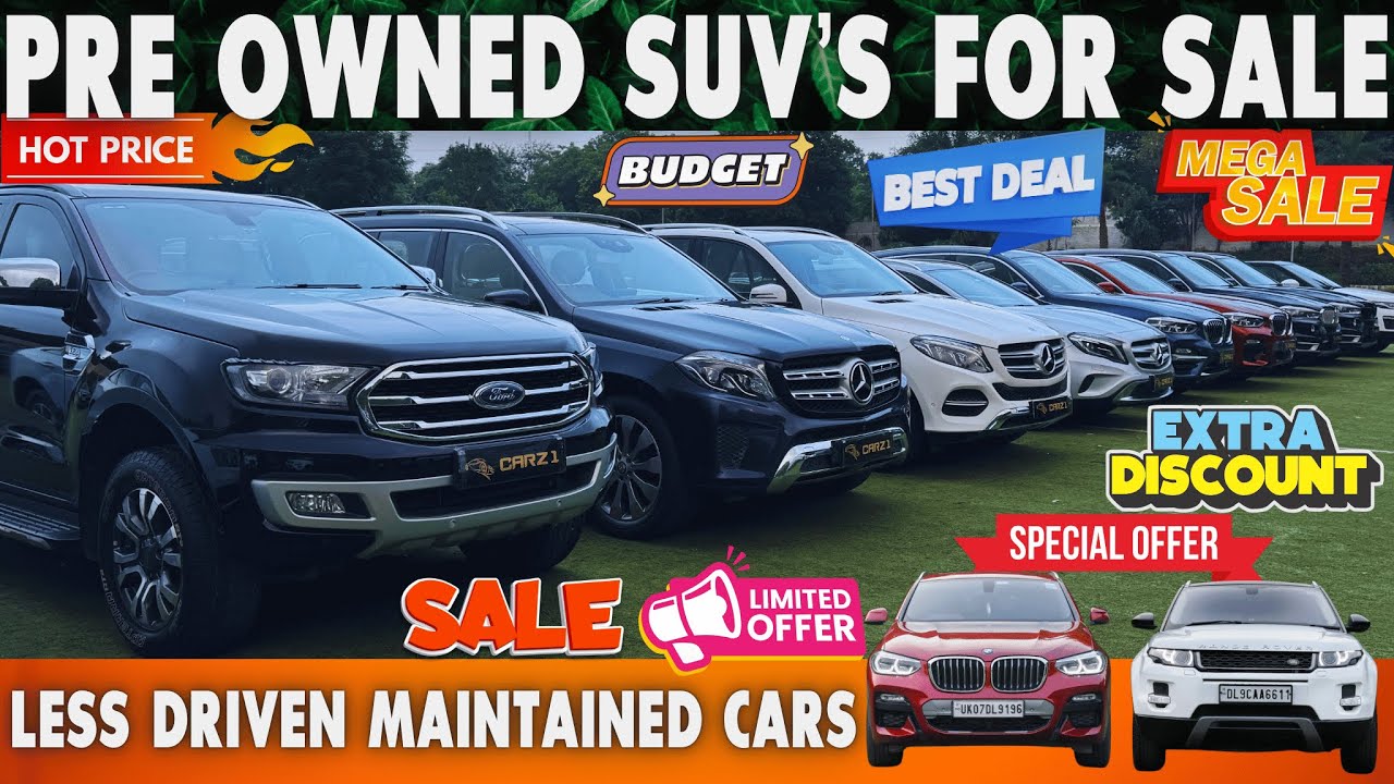 PRE OWNED SUV'S FOR SALE | LESS DRIVEN MAINTAINED 7 SEATER CARS ...
