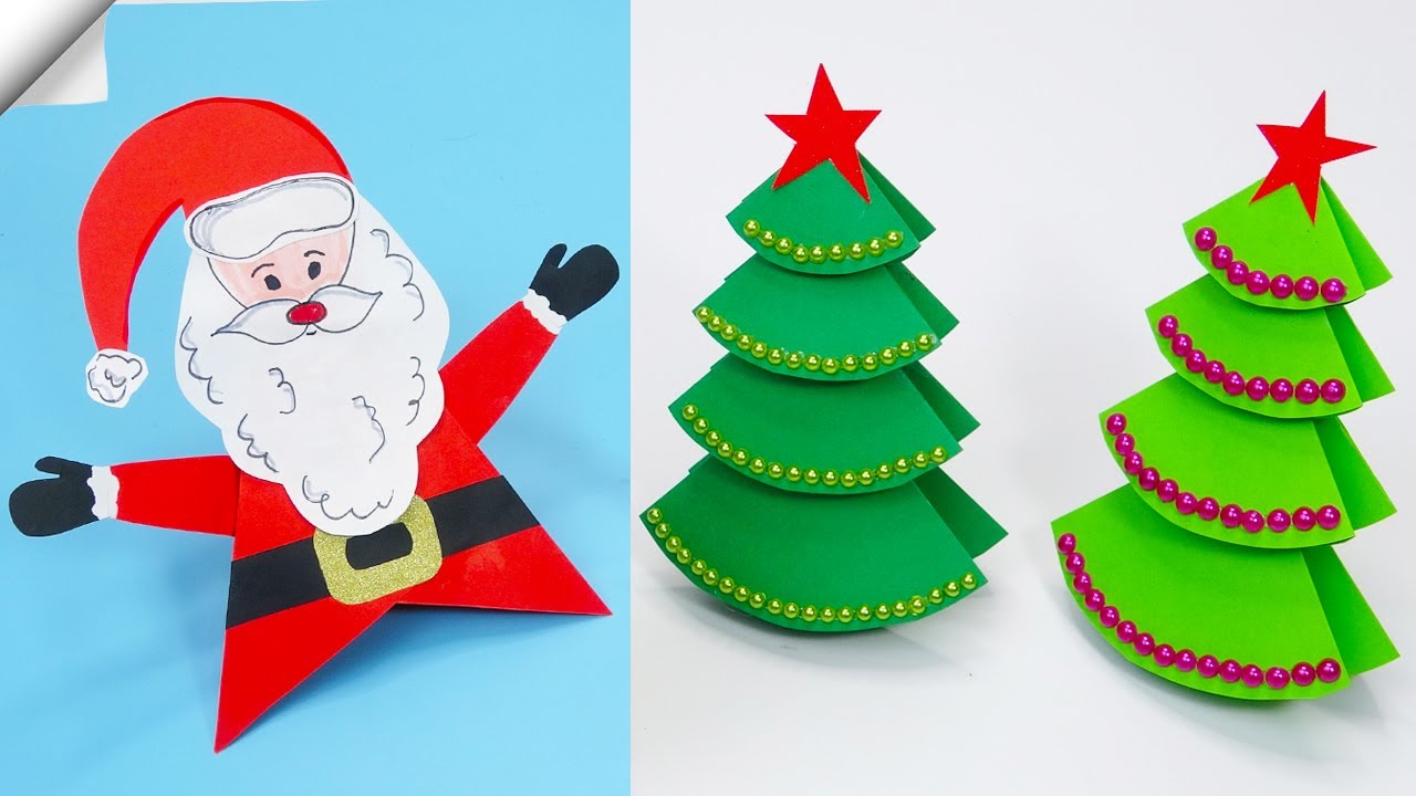 10 DIY Christmas Paper Crafts Paper Christmas Decorations 2023 YouTube 10-diy-christmas-paper-crafts-paper-christmas-decorations-2023-youtube