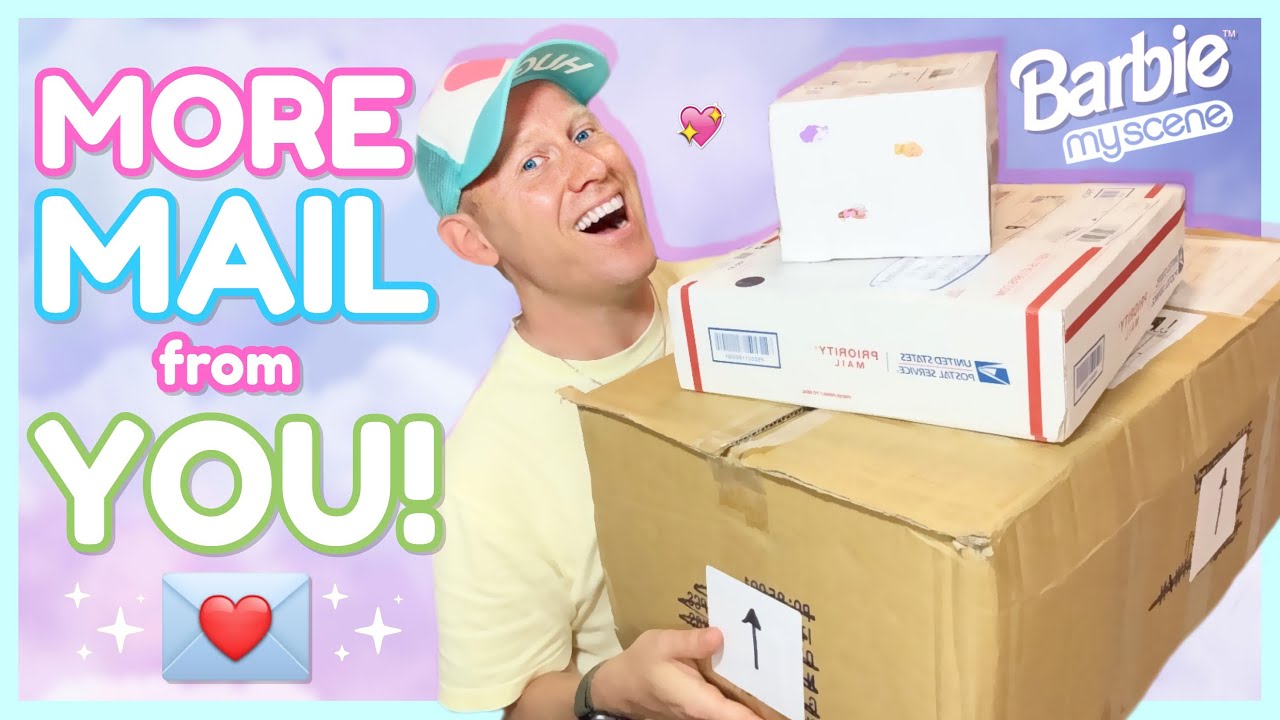 More Barbie Doll Mail From YOU! 💌 (My Scene & 90s Barbie grails!) - YouTube