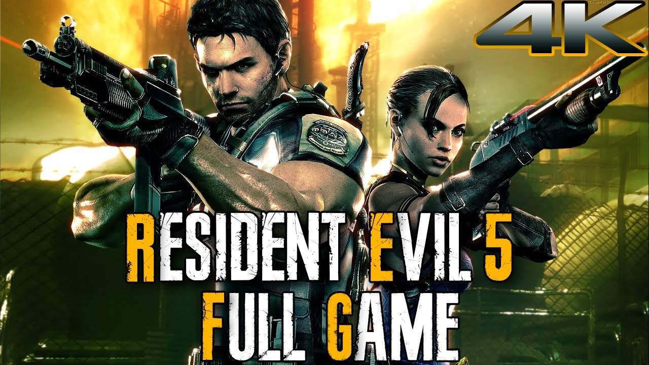 RESIDENT EVIL 5 REMASTERED FULL GAME (4K 60FPS) Gameplay Walkthrough No ...