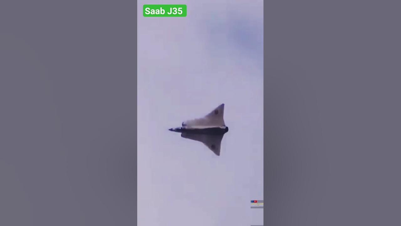 Saab J35 gripen fighter jet#j35#saab - YouTube