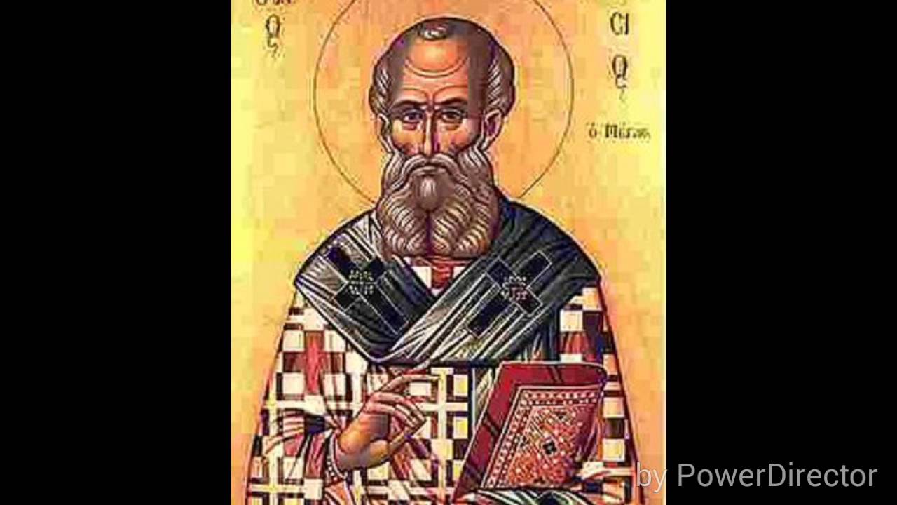 Απολυτικιον Αγιου Αθανασιου Του Μεγα . - YouTube