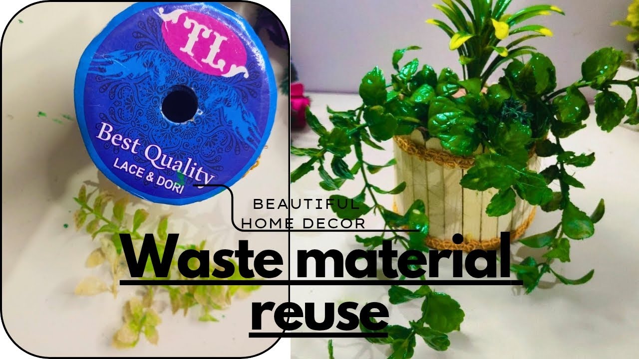 Diy best out of waste craft ideas || reuse waste material - YouTube