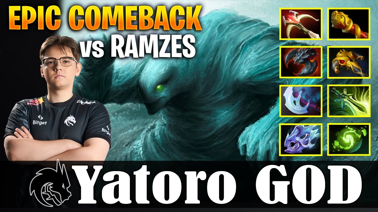 YATORO GOD - Morphling | vs RAMZES with EPIC COMEBACK FULL 9 SLOT ITEM ...
