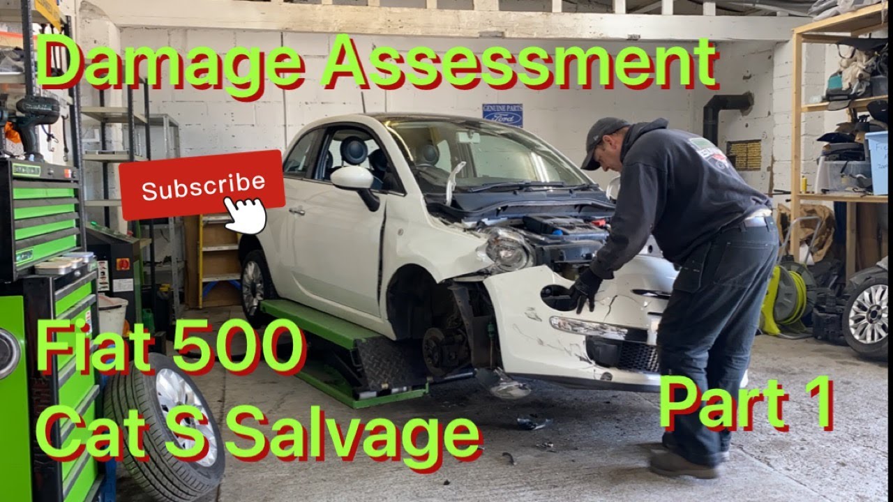 Fiat 500 Cat S Damage Assessment How Bad Is It Behind Bumper And Wing ...