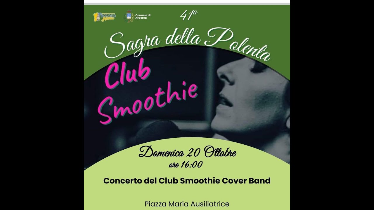 Arborea 20 Ott 2024: Club Smoothie Cover Band in concert - YouTube