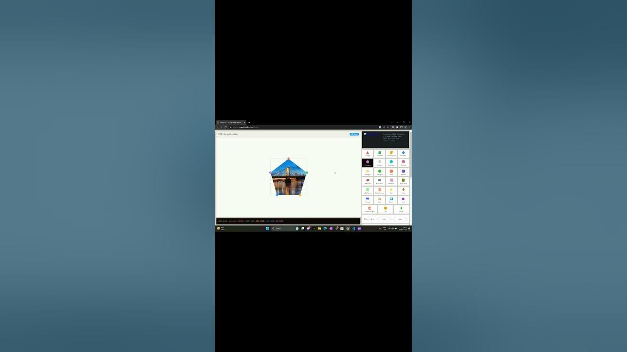 Create Any Shapes In One Line Code Coding Html5 Css Youtube