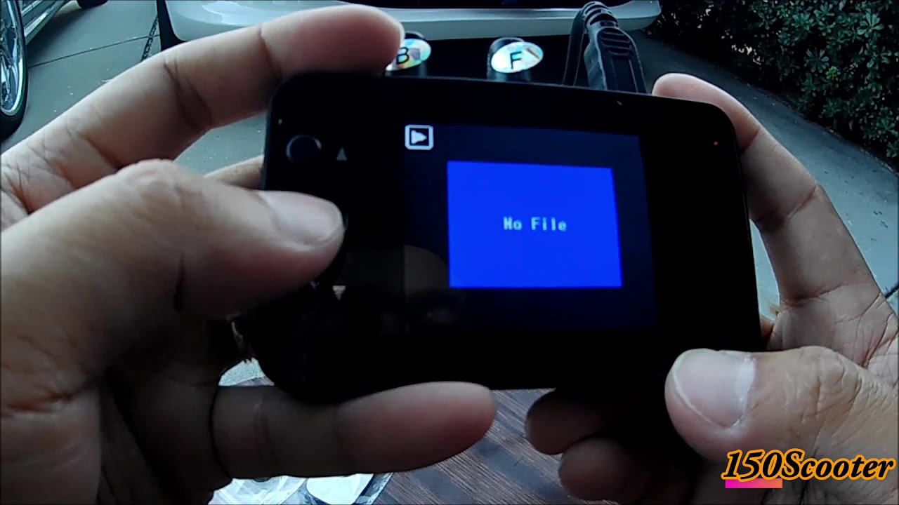 Dual Action Scooter Camera Unboxing and Review - YouTube