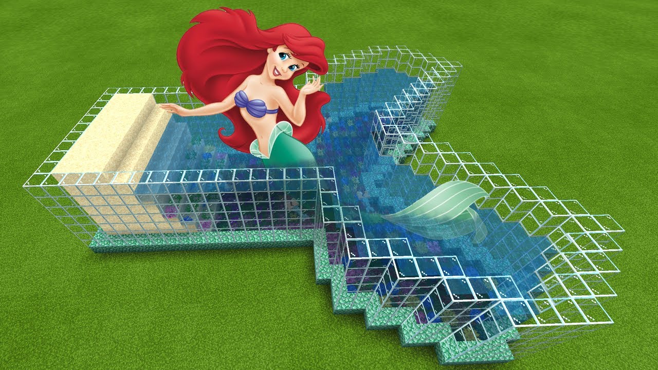 MCPE: How To Make a Mermaid Farm - YouTube