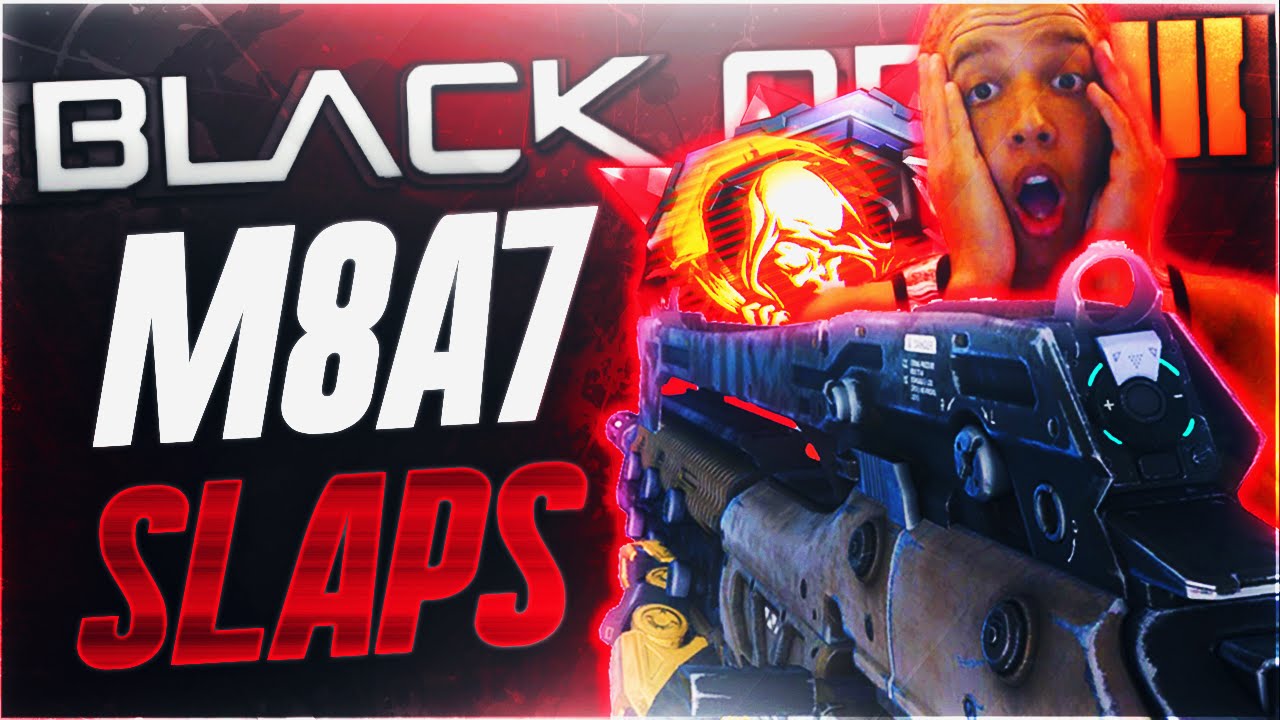 "NUCLEAR" Gameplay! GOLD "M8A7" 4 Round Burst Rifle SLAPS! Black Ops 3 ...