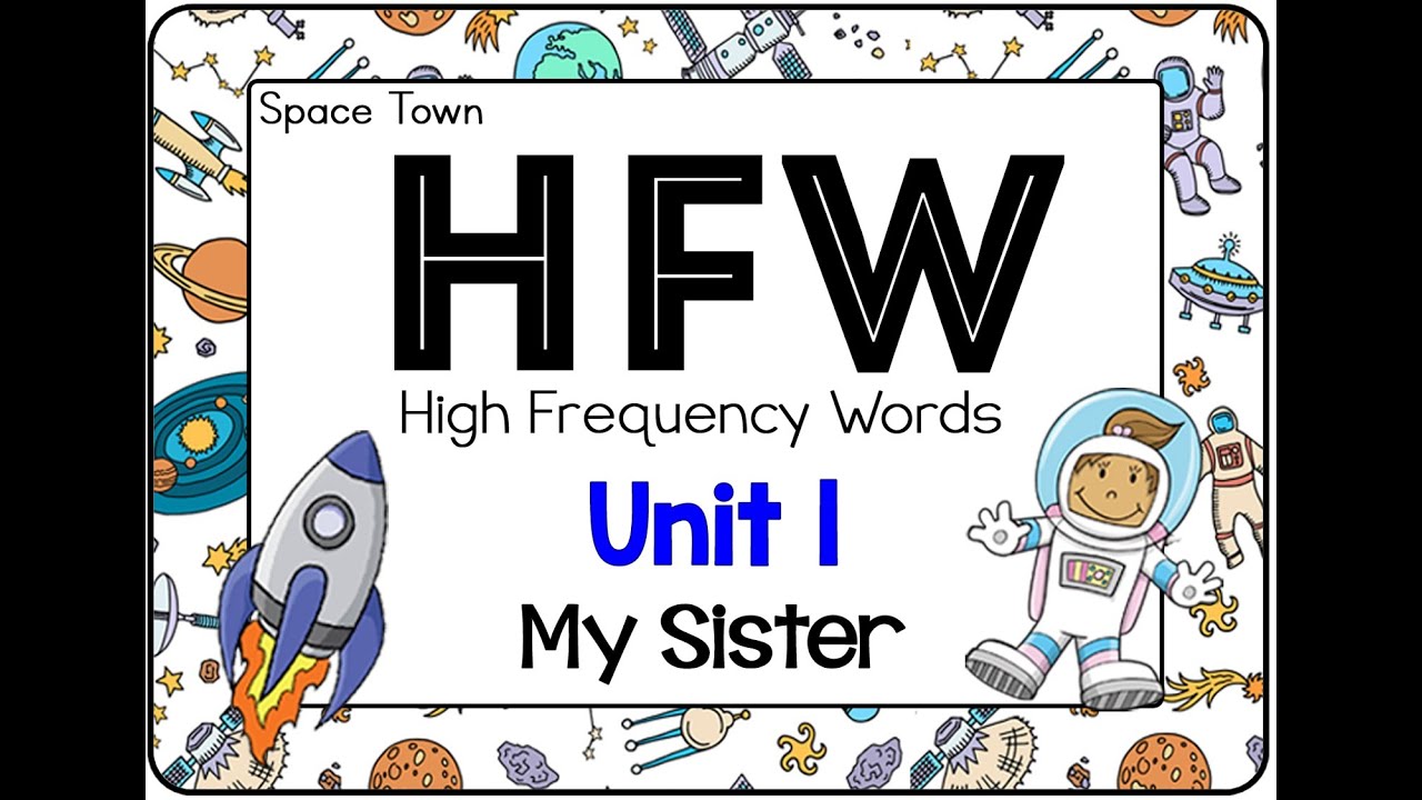 Unit 1: HFW High Frequency Words - YouTube