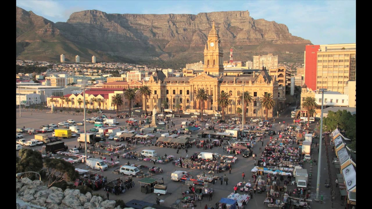 Traders setting up at the Grand Parade - YouTube