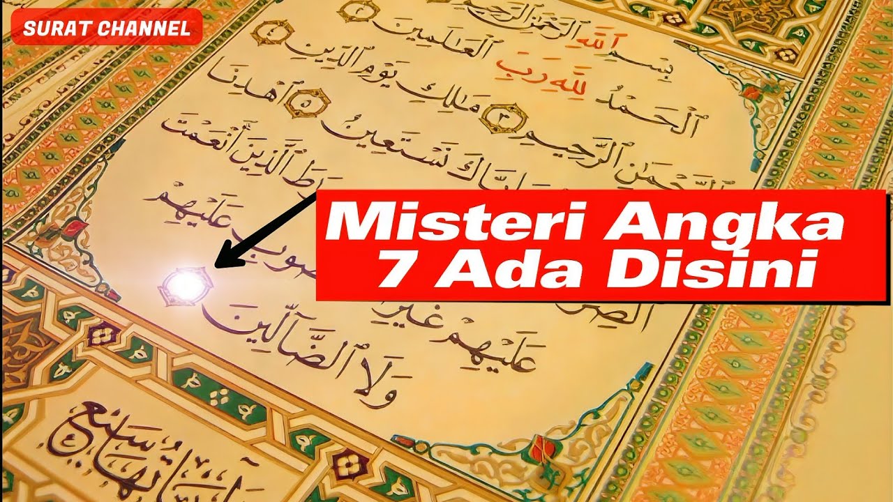 Keistimewaan angka 7 dalam Islam - YouTube