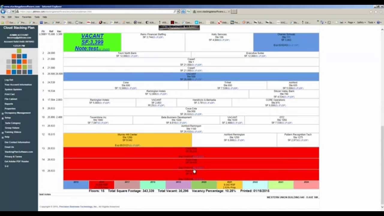 Cloud Stacking Plan, Stacking Plan Management - YouTube