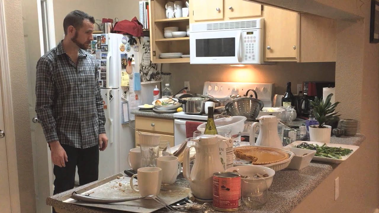 Thanksgiving Clean Up - YouTube