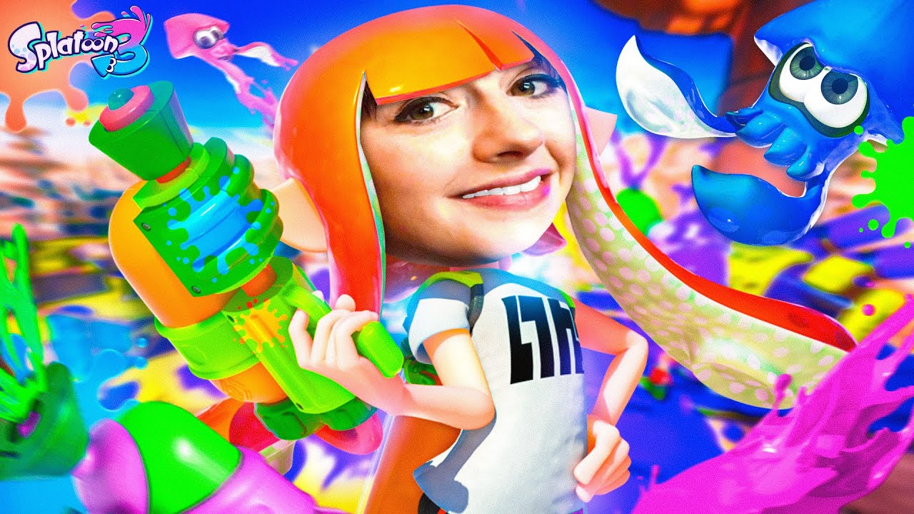 UNE DÉCOUVERTE 100% FUN SUR SPLATOON 3! - YouTube