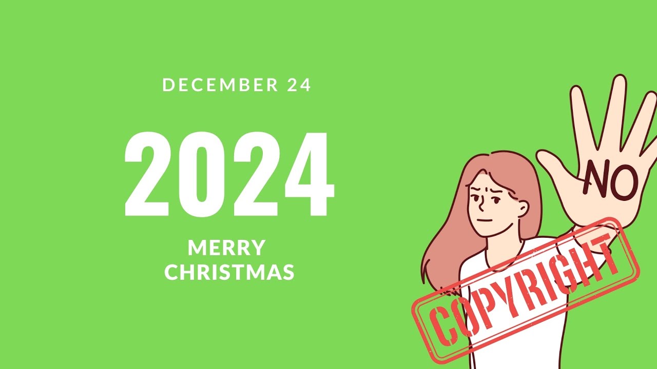 Merry Christmas green screen december 24 2024 | Holiday Video Effects 🎄 ...