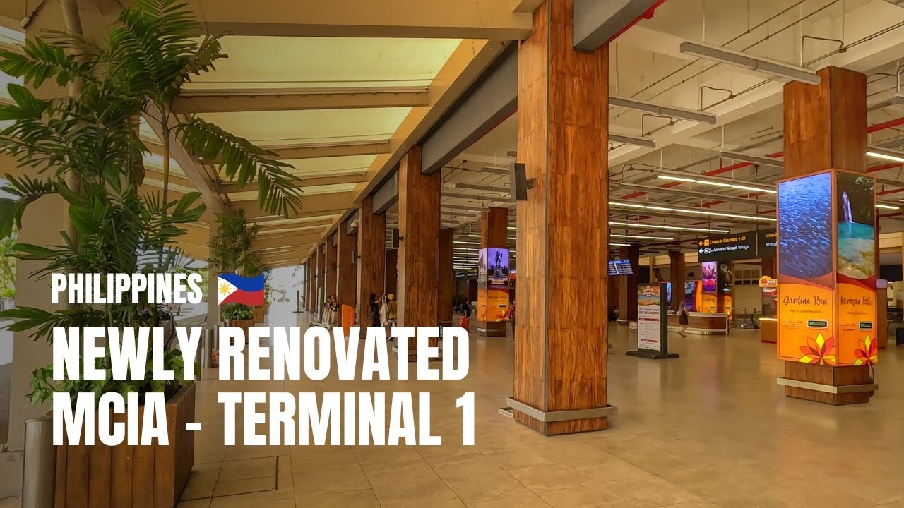 🇵🇭 [4K] The New Look of Mactan-Cebu International Airport – TERMINAL 1 ...