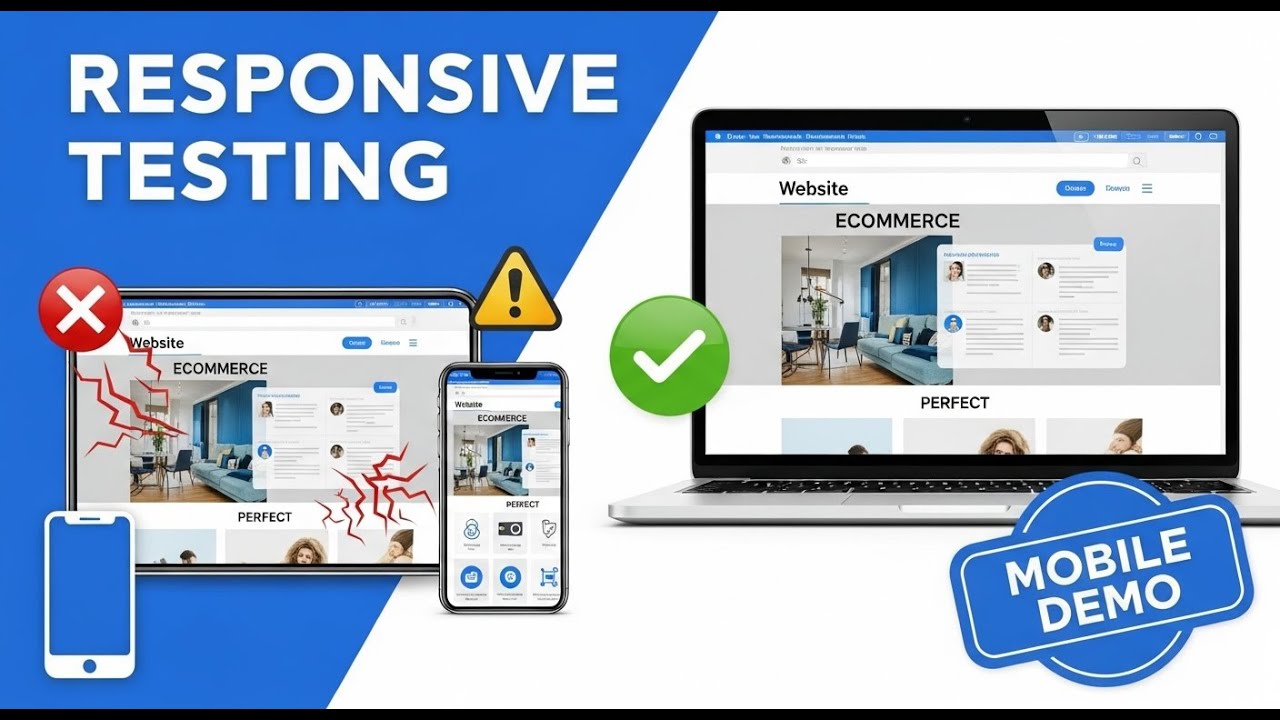 Manual Testing Course Part 5 - Website Responsiveness Testing with Demo ...