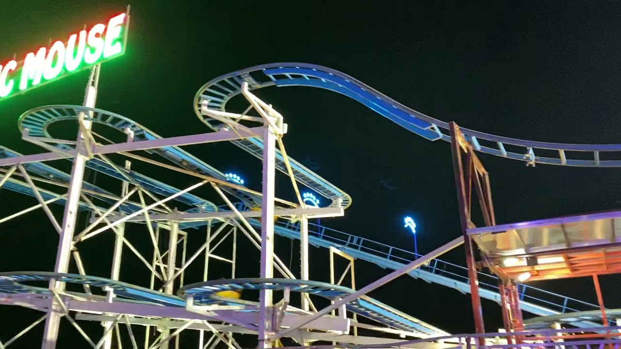 Ryan crows Magic Mouse off ride team valley valentines fun fair 2020 ...