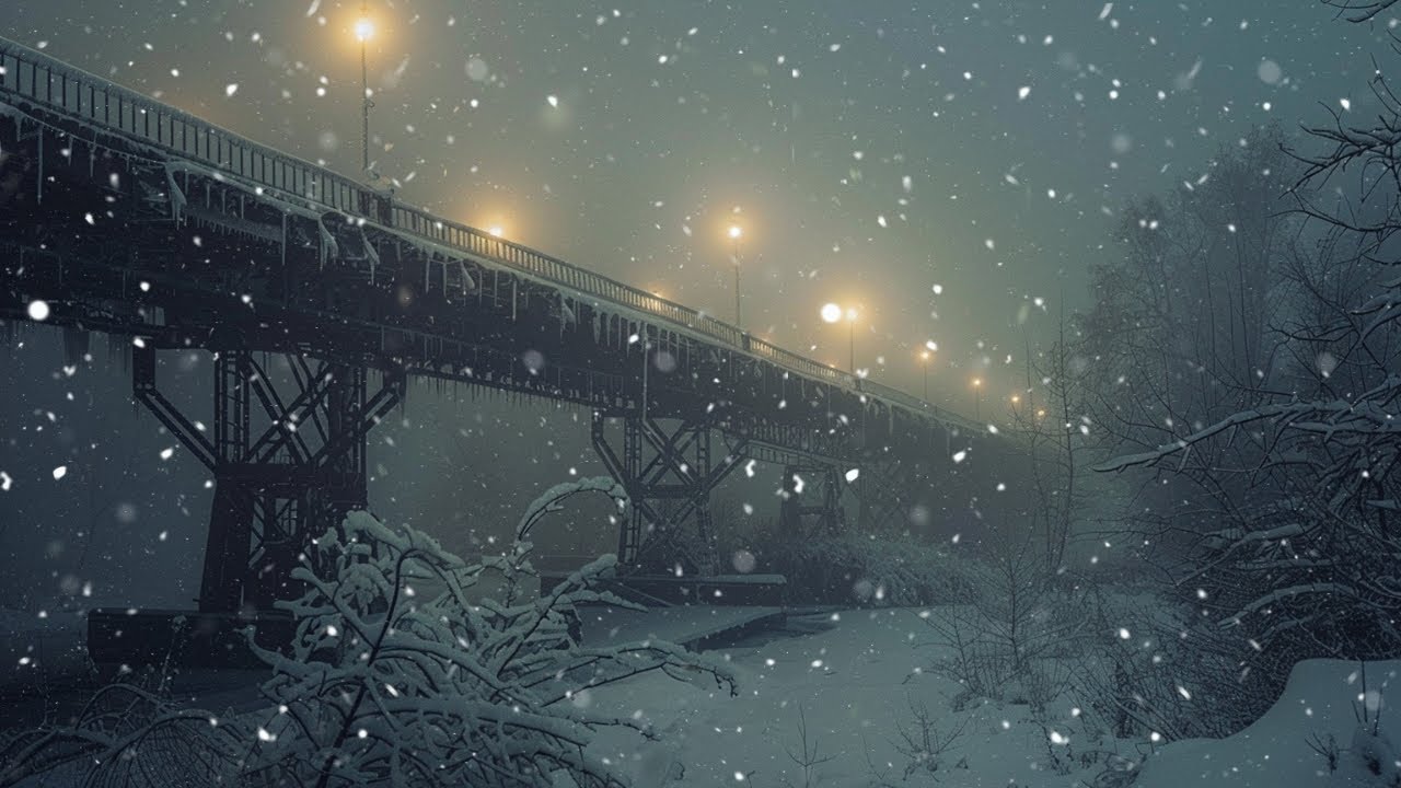 Frosty Wind Sound for Sleeping & Freezing Blizzard Storm┇Ultimate ...