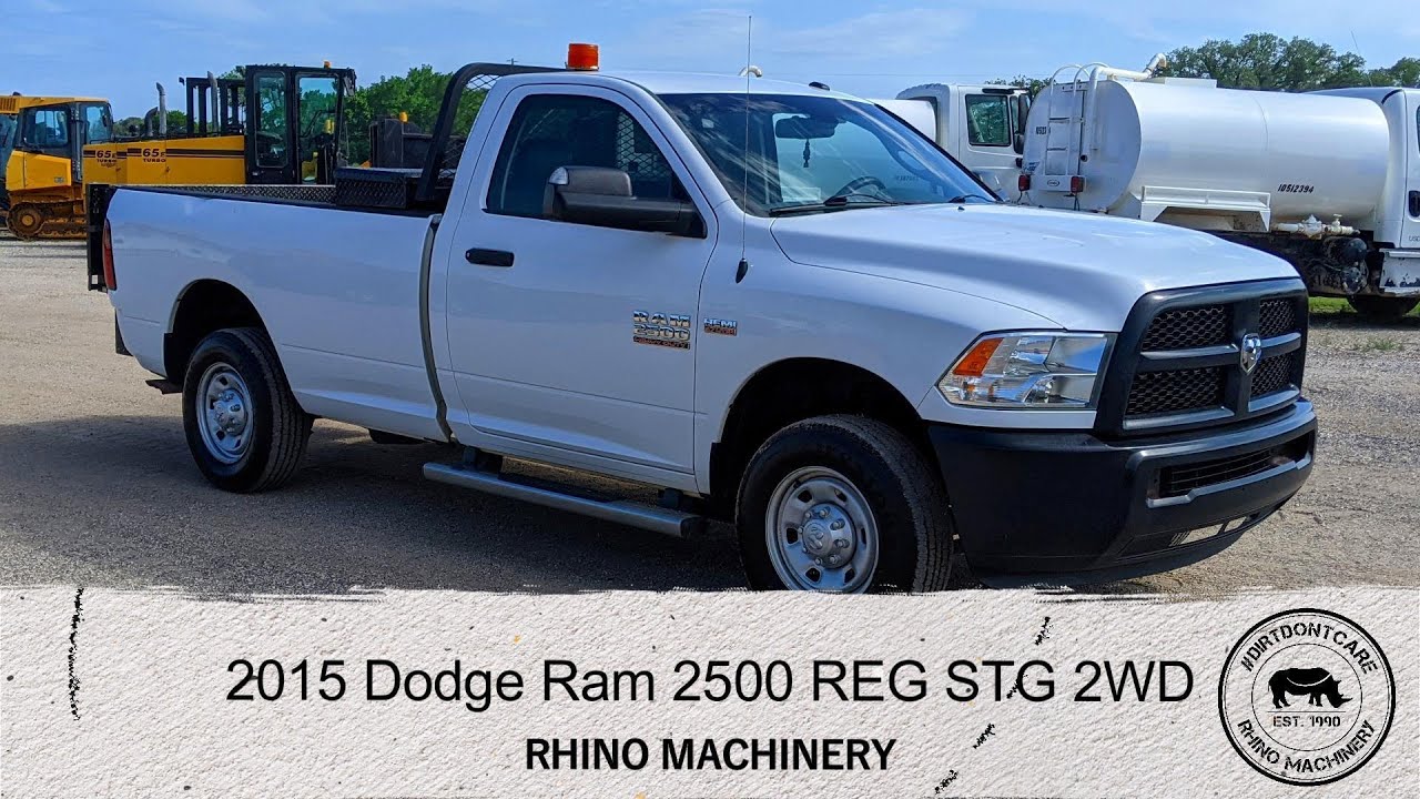 2015 Dodge Ram2500 REG STG 2WD For Sale - YouTube