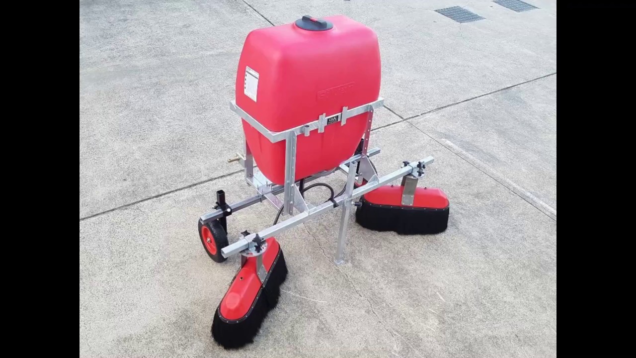 GDM EzySpray Inter Row Sprayer - YouTube
