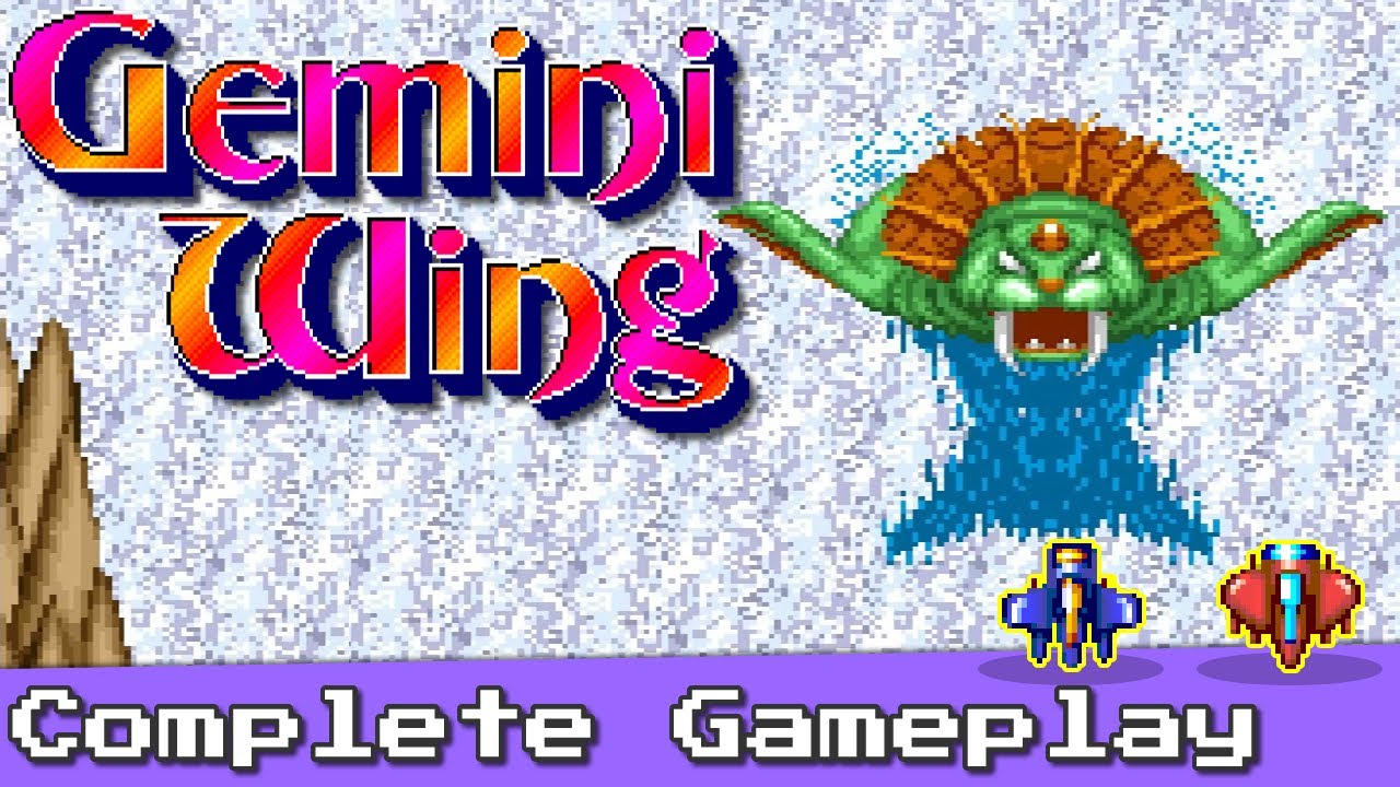Gemini Wing (Arcade) Full game complete 🕹️ No deaths - One credit - HD ...