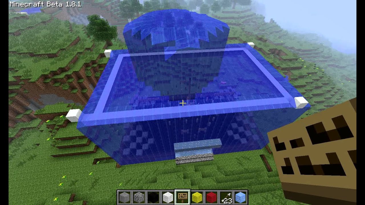 minecraft water fortress for delta 5241 - YouTube