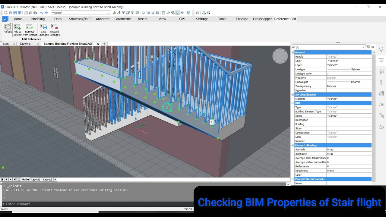 REVIT TO BRICSCAD BIM - YouTube