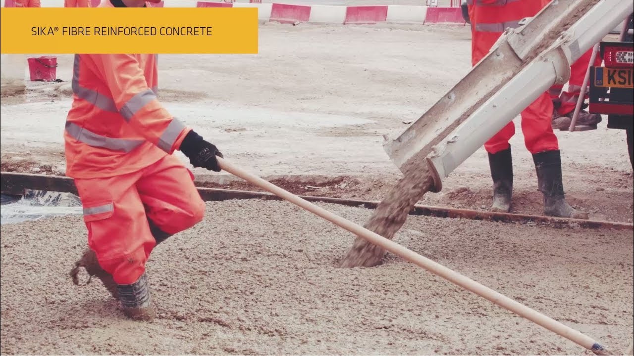 SikaFiber® Concrete - Time Lapse - YouTube