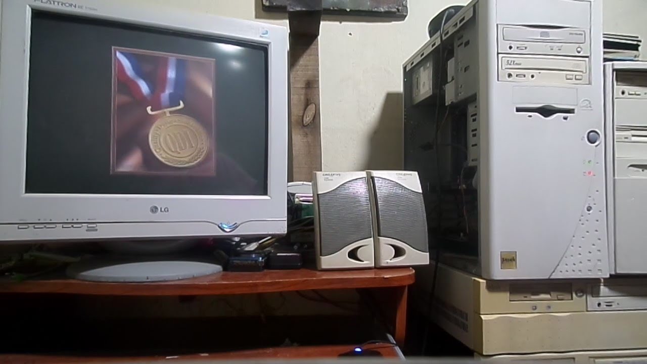 New retro pc Pentium2 . restauracion y juegos . impresionante!!! - YouTube