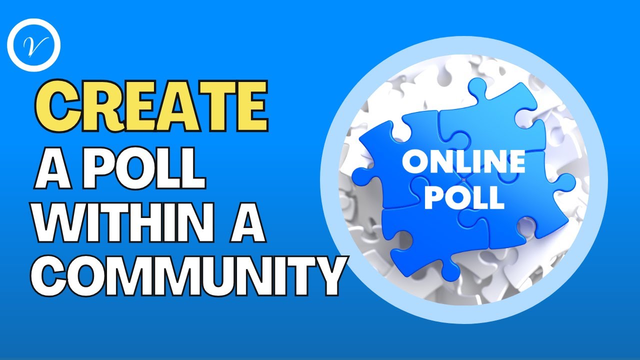 How to create a Poll in Community - YouTube