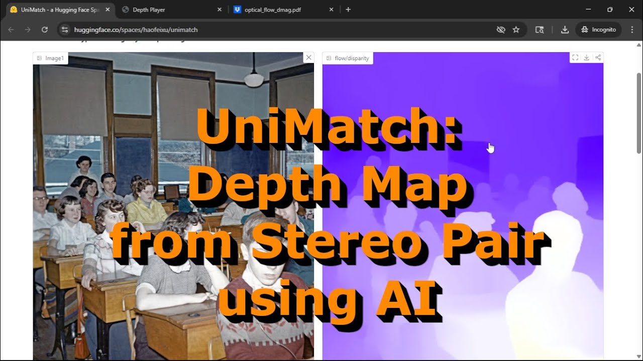 I have tested UniMatch "Unifying Flow, Stereo and Depth Estimation" on ...