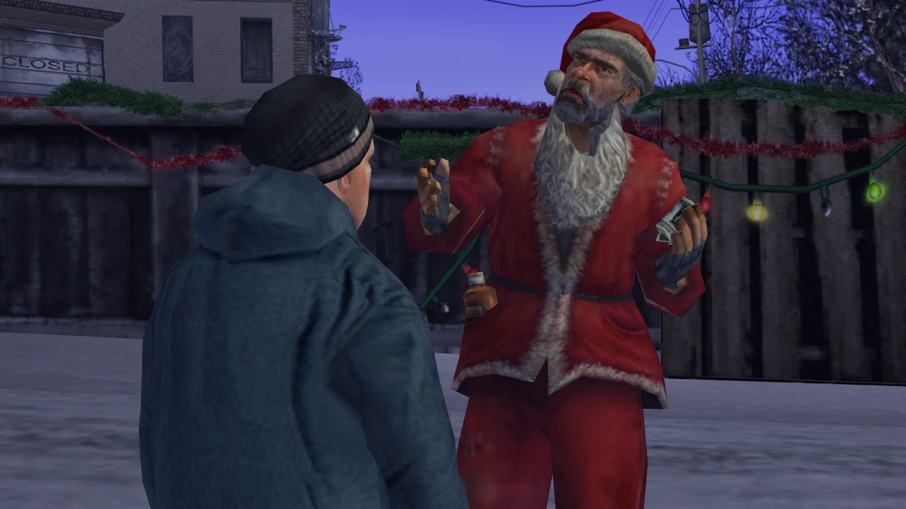 Bully: Scholarship Edition Wii - Rudy The Red Nosed Santa Cutscene 3 ...