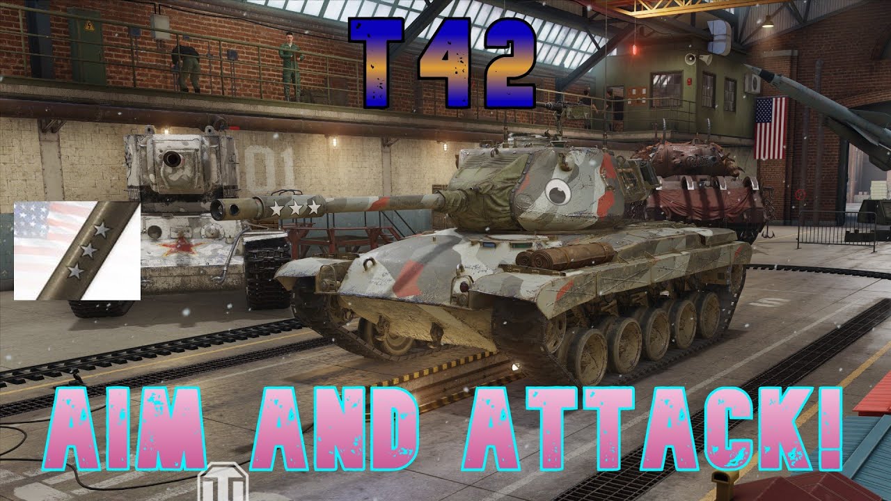 T42 Aim And Attack! ll Wot Console - World of Tanks Modern Armor - YouTube