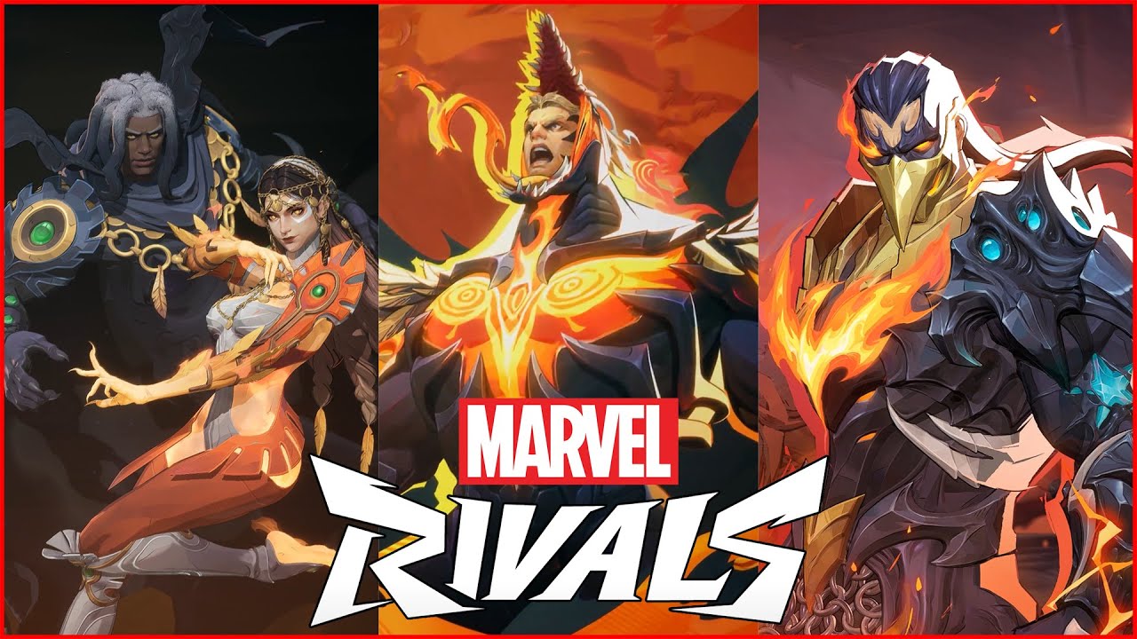 Marvel Rivals Venom, Winter Soldier and Cloak and Dagger Abyssal Flame ...