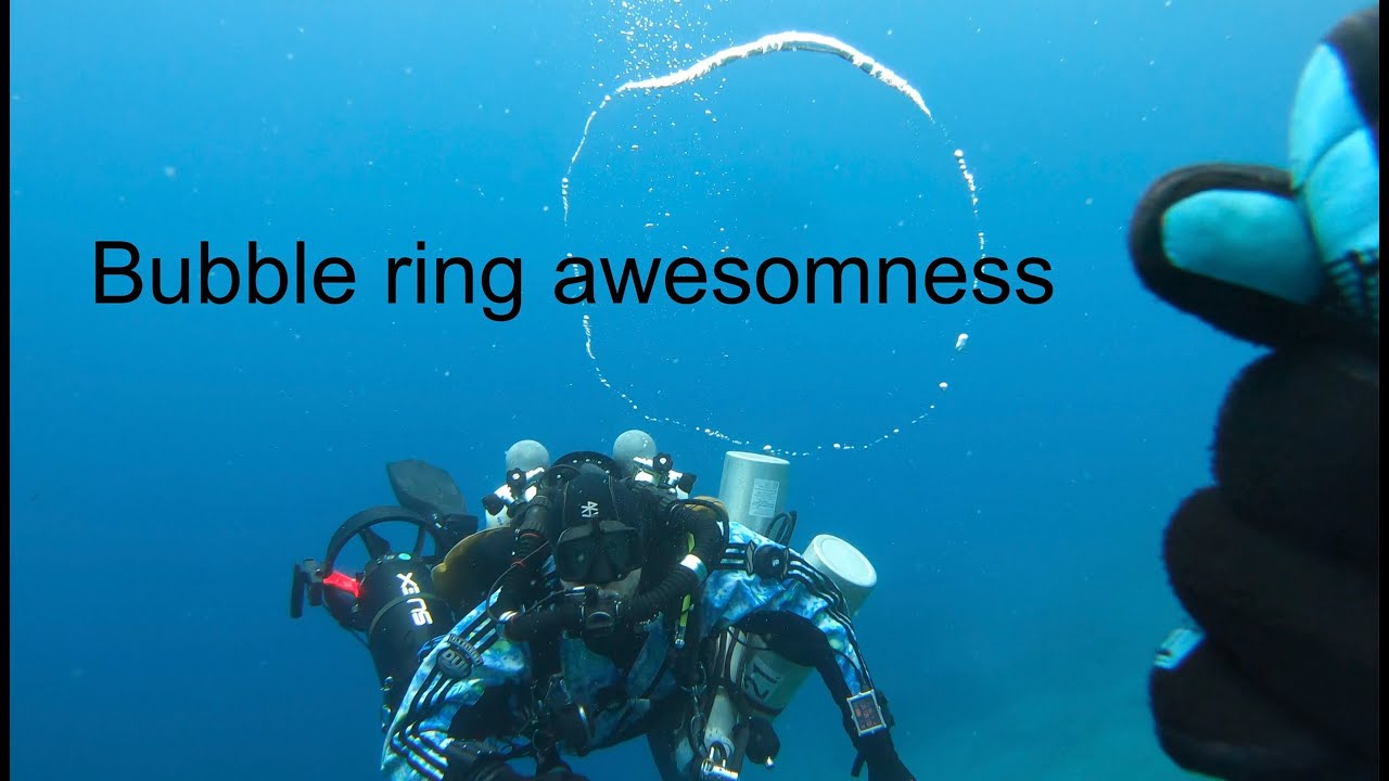 Essential deco skills - horizontal bubble rings - YouTube