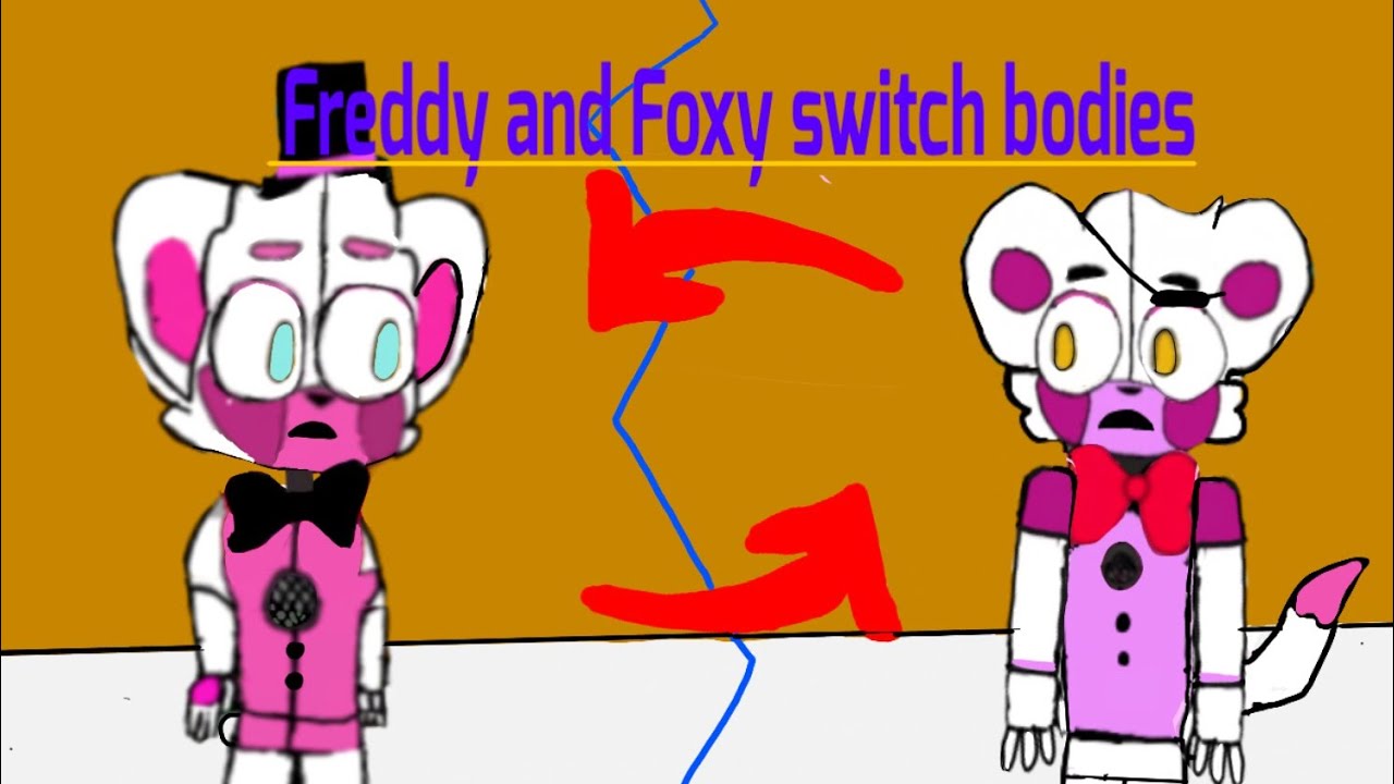 Minecraft Fnaf: Freddy and Foxy Switch Bodies (Minecraft Roleplay ...