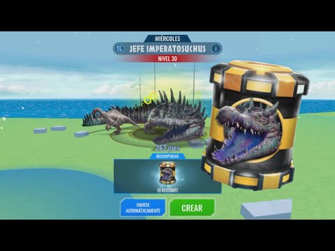 JURASSIC WORLD ALIVE | JEFE IMPERATOSUCHUS - YouTube