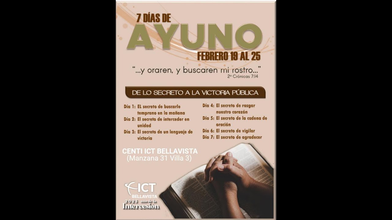1er dia de Ayuno. EL Secreto de Buscarle Temprano en la Mañana - YouTube