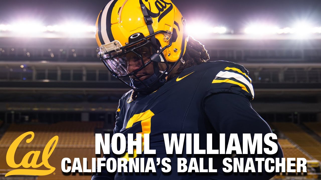 Cal DB Nohl Williams: California's Football Snatcher - YouTube
