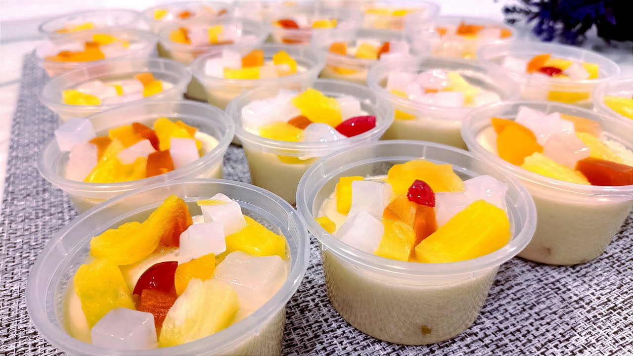 RESEPI Puding Buah-Buahan Anti Gagal | TIPS Penting Puding Tak Berair ...